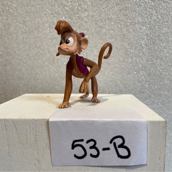 Disney | Toys | Disney Aladdin Abu Monkey Toy Figure Mattel Pvc Plastic ...